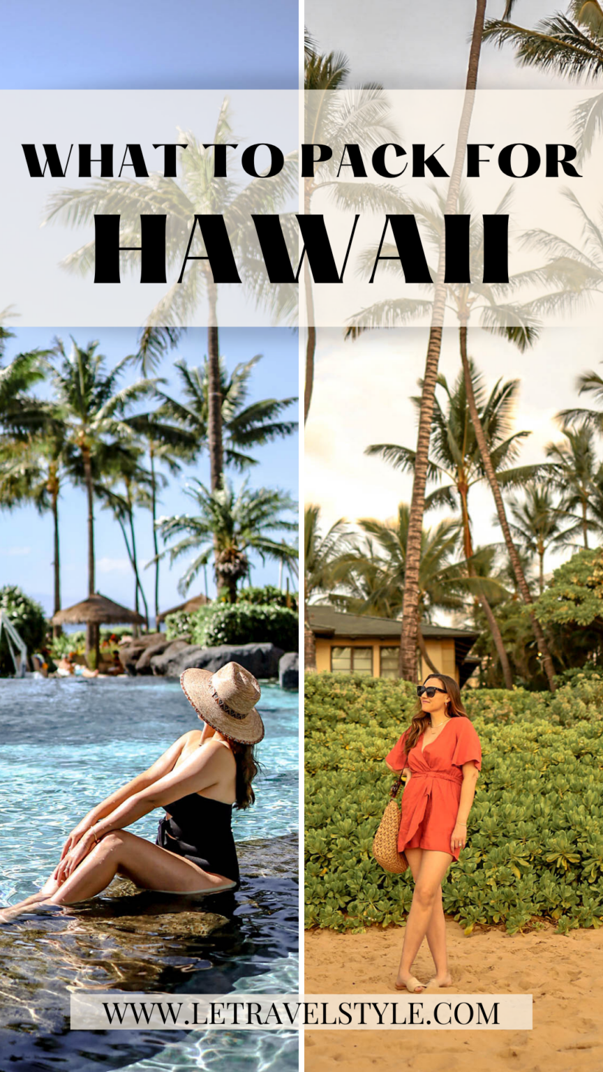 What To Pack For Hawaii: The Ultimate Hawaii Packing List · Le Travel Style