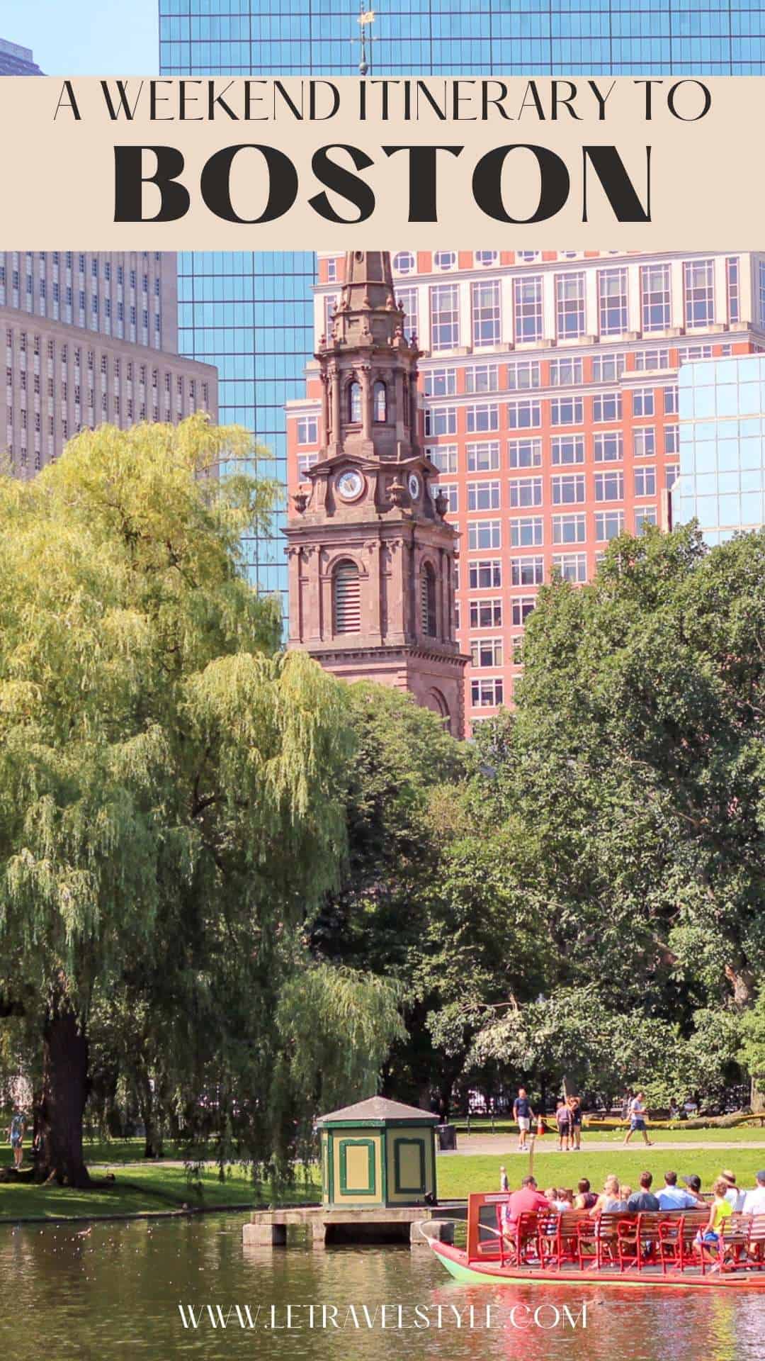 A Complete 2 Day Boston Itinerary: The Best Weekend Trip · Le Travel Style