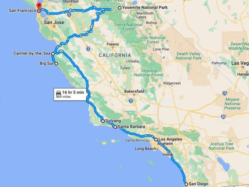 The Ultimate 10 Days in California Road Trip Itinerary · Le Travel Style